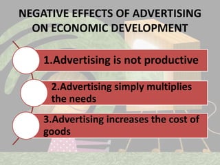 Role of Advertising in Economic Development of India | PPTX