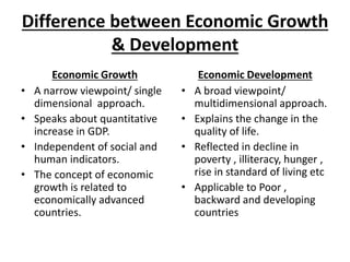 Economic development | PPT