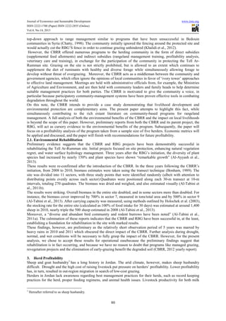 Economic development and biodiversity gain with local community cooperation | PDF