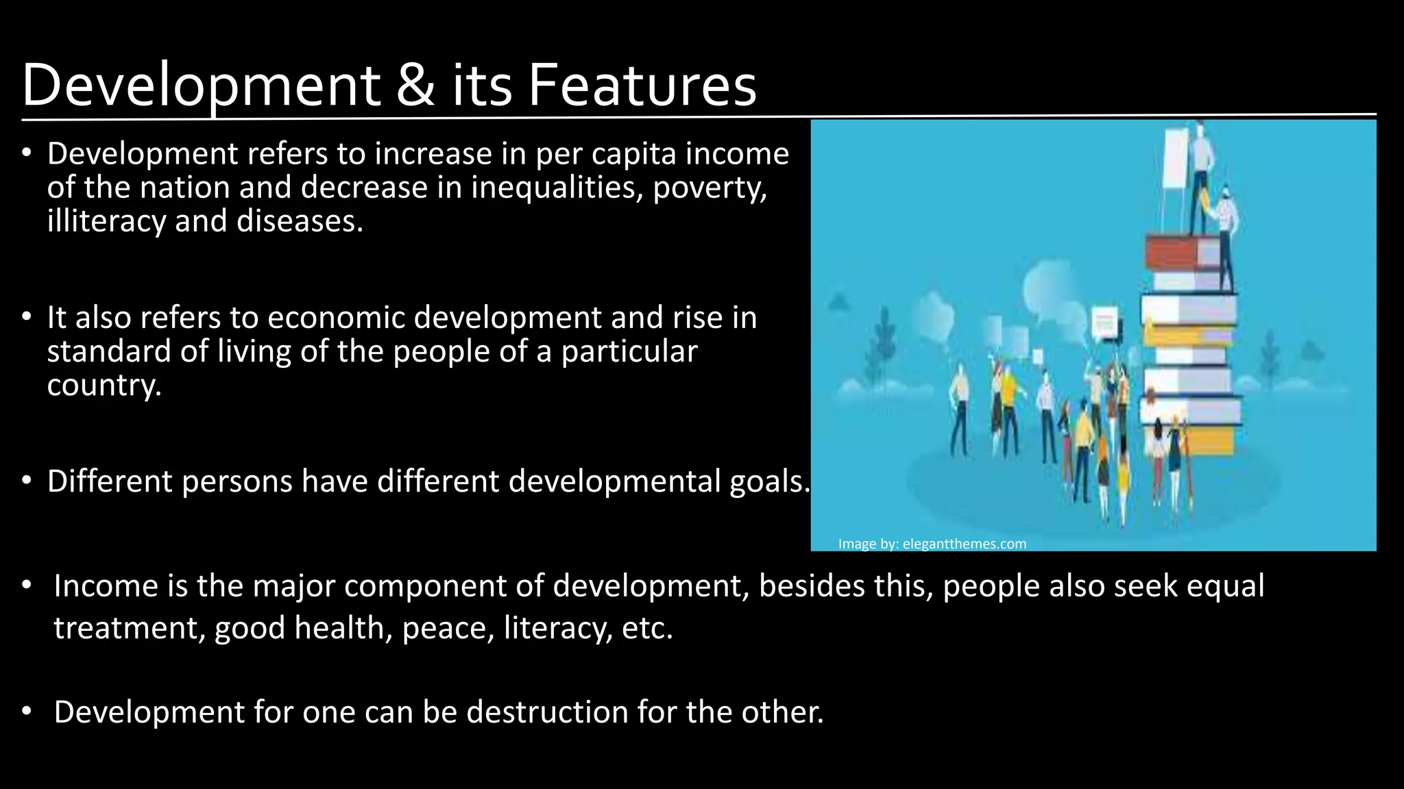 CLASS X ECONOMICS CHAPTER 1 DEVELOPMENT CBSE | PPTX
