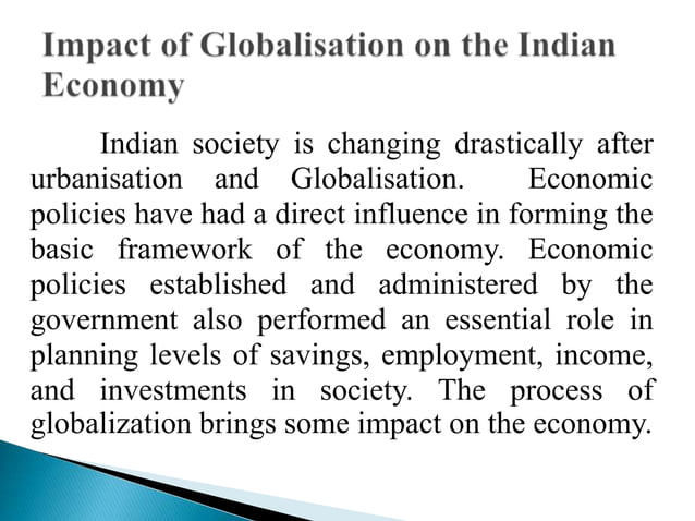 Economic development of india Part II | PPT