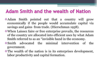 Economic Development Theory | PPTX