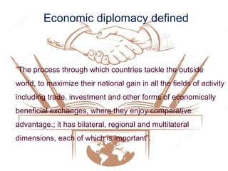 Economic Diplomacy | PPT