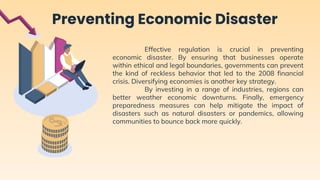 Economic Disaster | PPTX