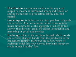 Economic Divisions 6 | PPT