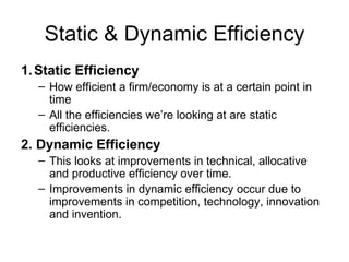 Economic efficiency | PPT