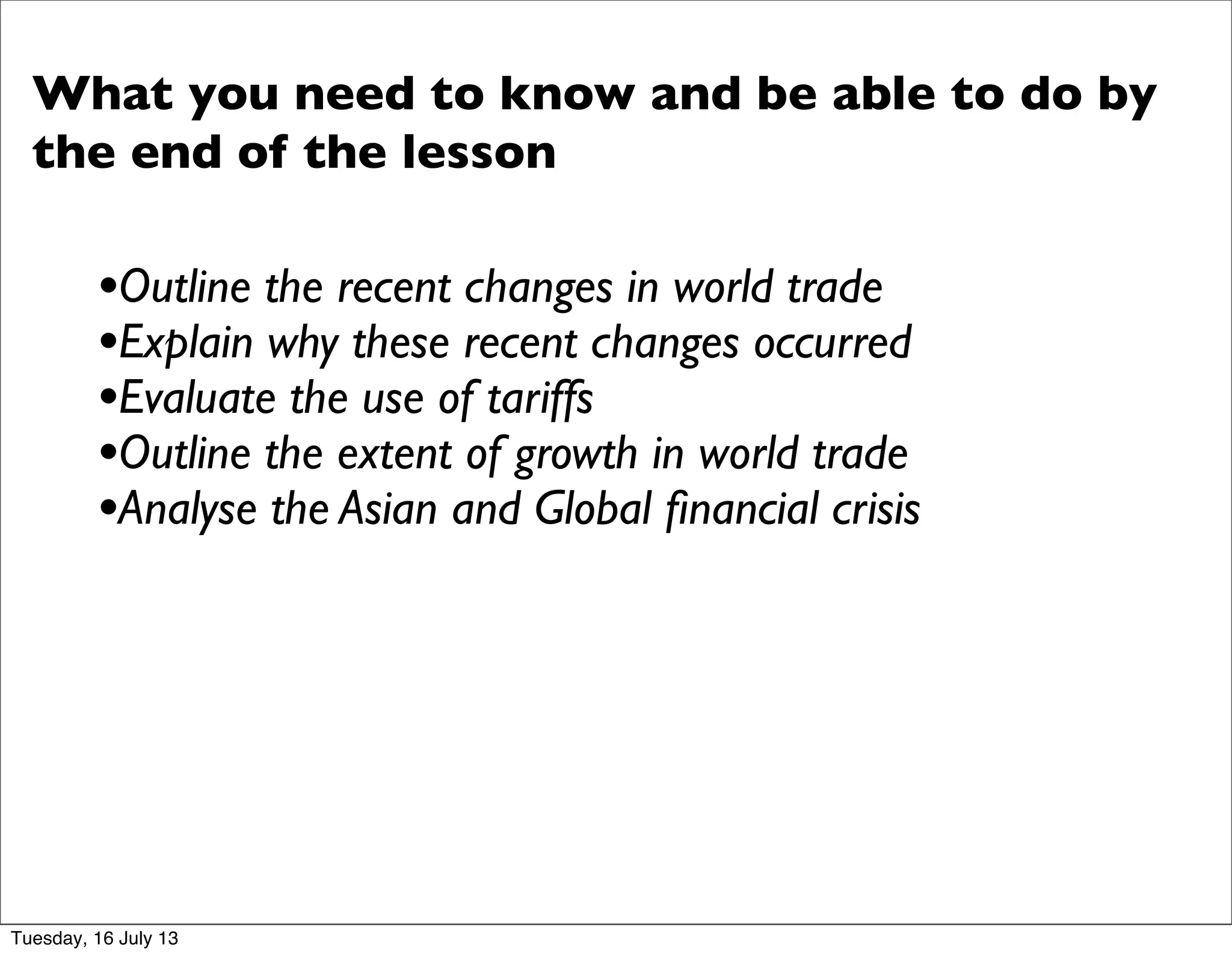 Economic elements of globalisation and their effects | PDF