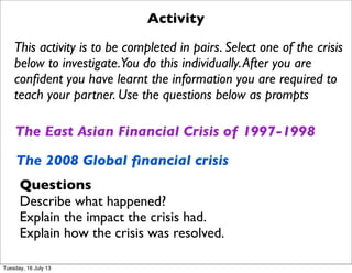 Economic elements of globalisation and their effects | PDF