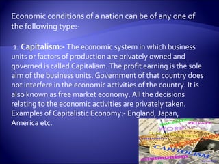 Economic environment | PPT