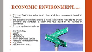 Economic environment | PPTX