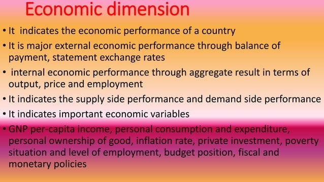 Economic environment | PPT