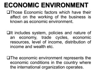 economicenvironment-.pptx ppt is of economic environment | PPTX
