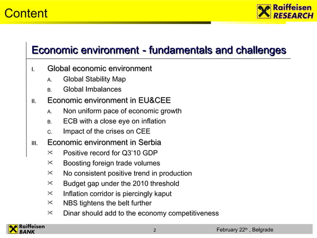 Economic environment, fundamentals and challenges | PPT | Currencies ...