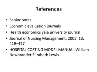 Economic evalauation | PPT