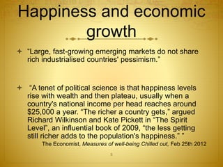 Economic exploitation and happiness | PPTX