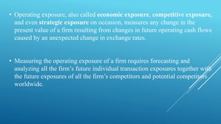 Economic exposure | PPTX