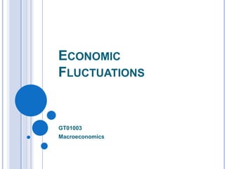 Economic fluctuations | PPTX