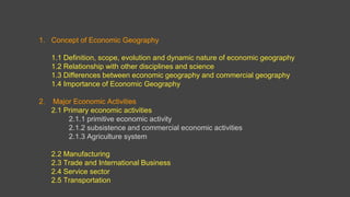 Economic_Geography | PPTX