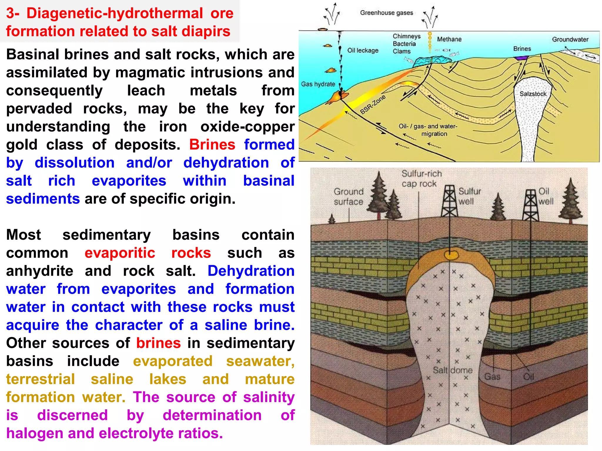 Economic geology - Diagenetic ore deposits | PPT