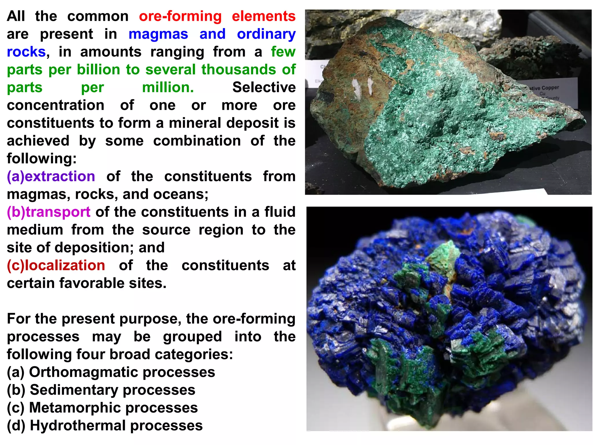 Economic geology - Magmatic ore deposits_1 | PPT