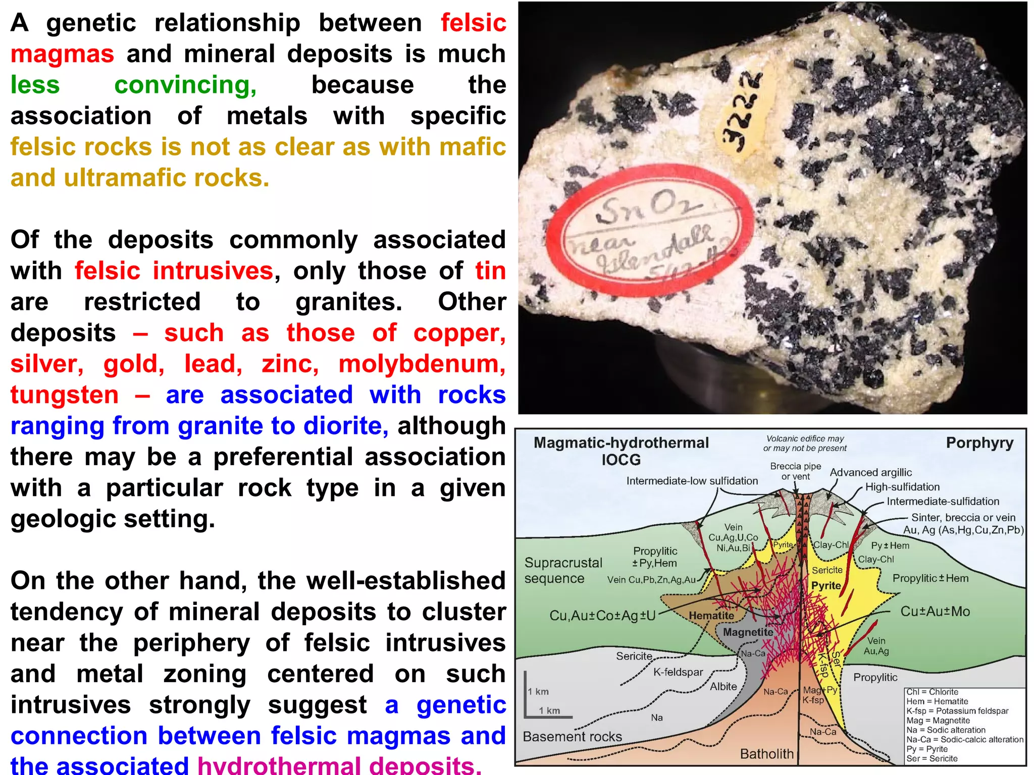 Economic geology - Magmatic ore deposits_1 | PPT