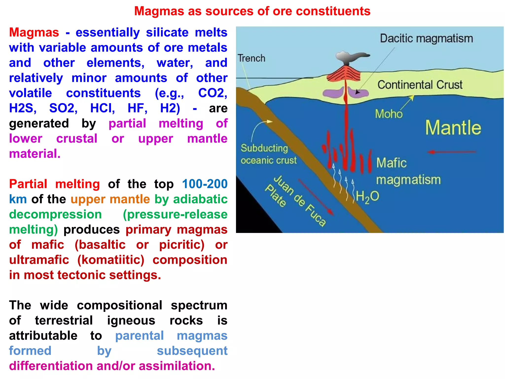 Economic geology - Magmatic ore deposits_1 | PPT
