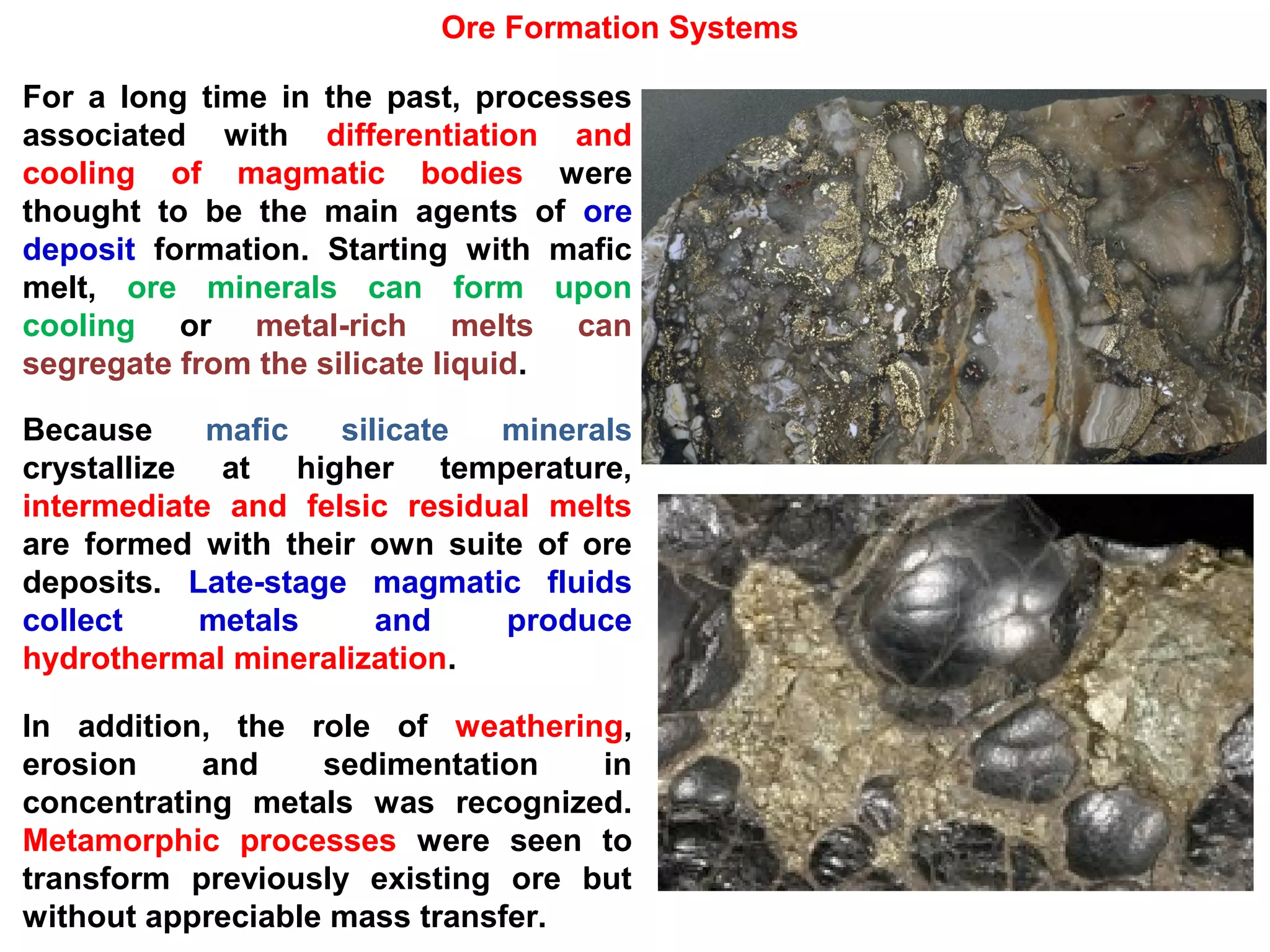 Economic geology - Magmatic ore deposits_1 | PPT