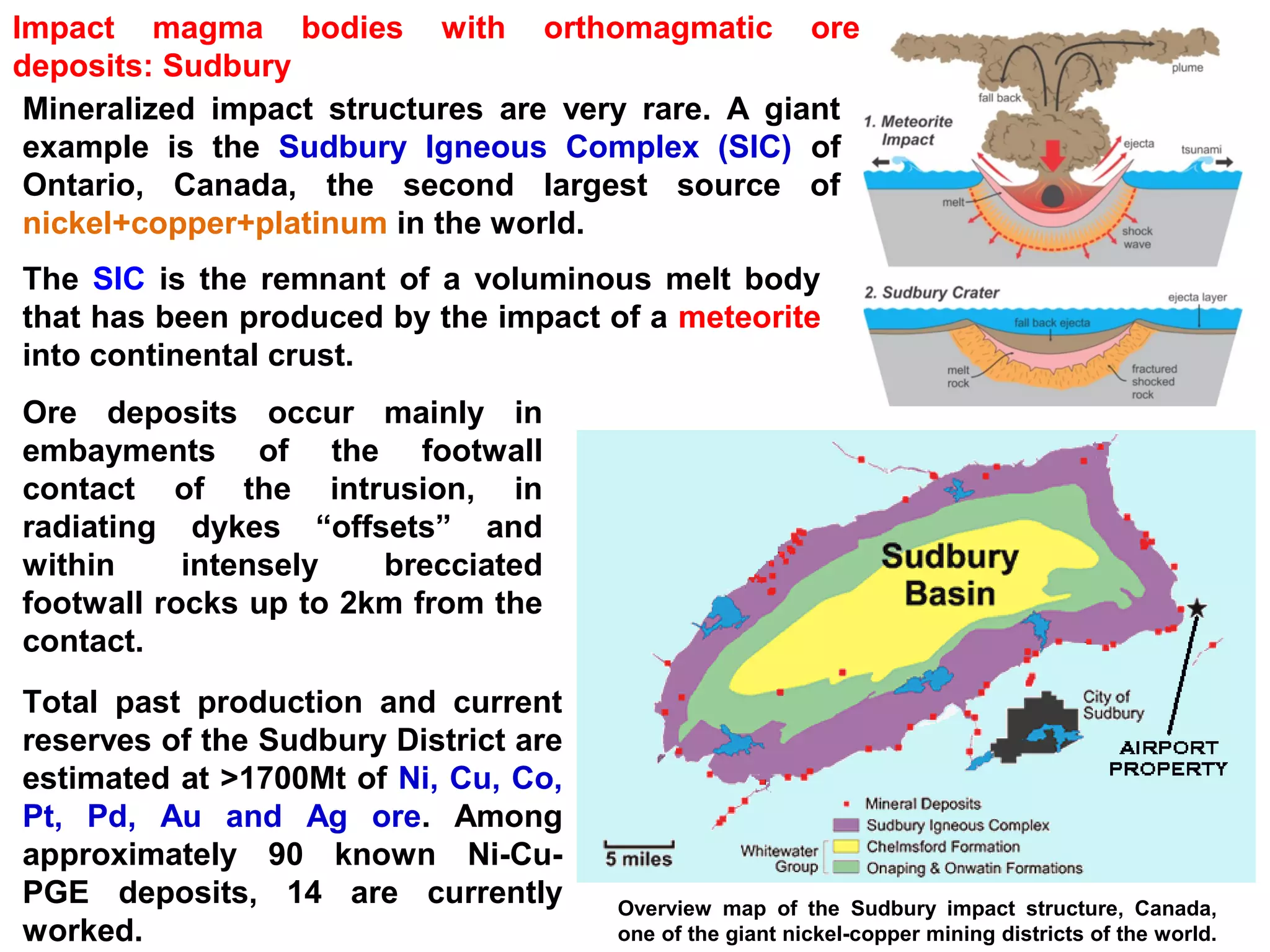 Economic geology - Magmatic ore deposits_1 | PPT