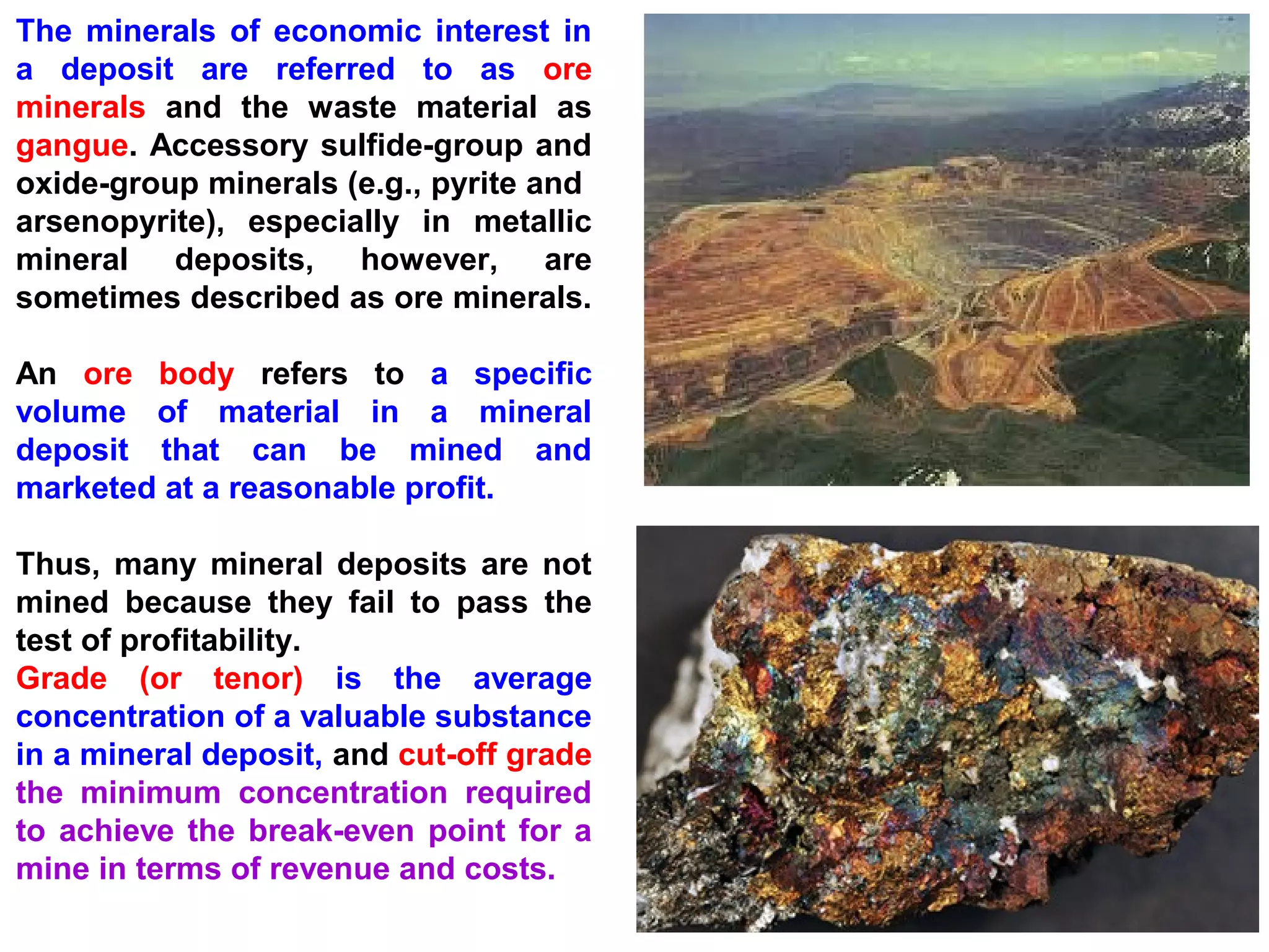 Economic geology - Magmatic ore deposits_1 | PPT