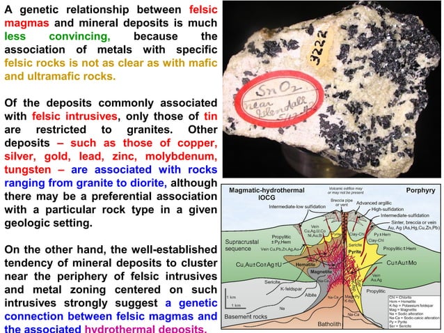 Economic geology - Magmatic ore deposits_1 | PPT | Geology | Science