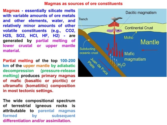 Economic geology - Magmatic ore deposits_1 | PPT | Geology | Science