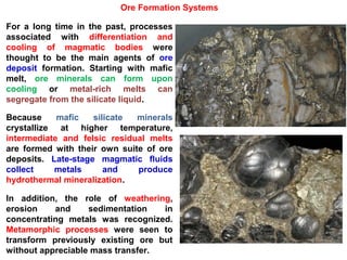 Economic geology - Magmatic ore deposits_1 | PPT