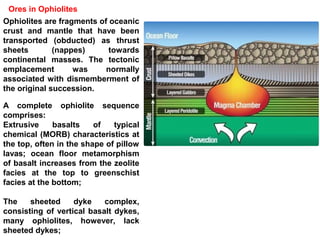Economic geology - Magmatic ore deposits_1 | PPT
