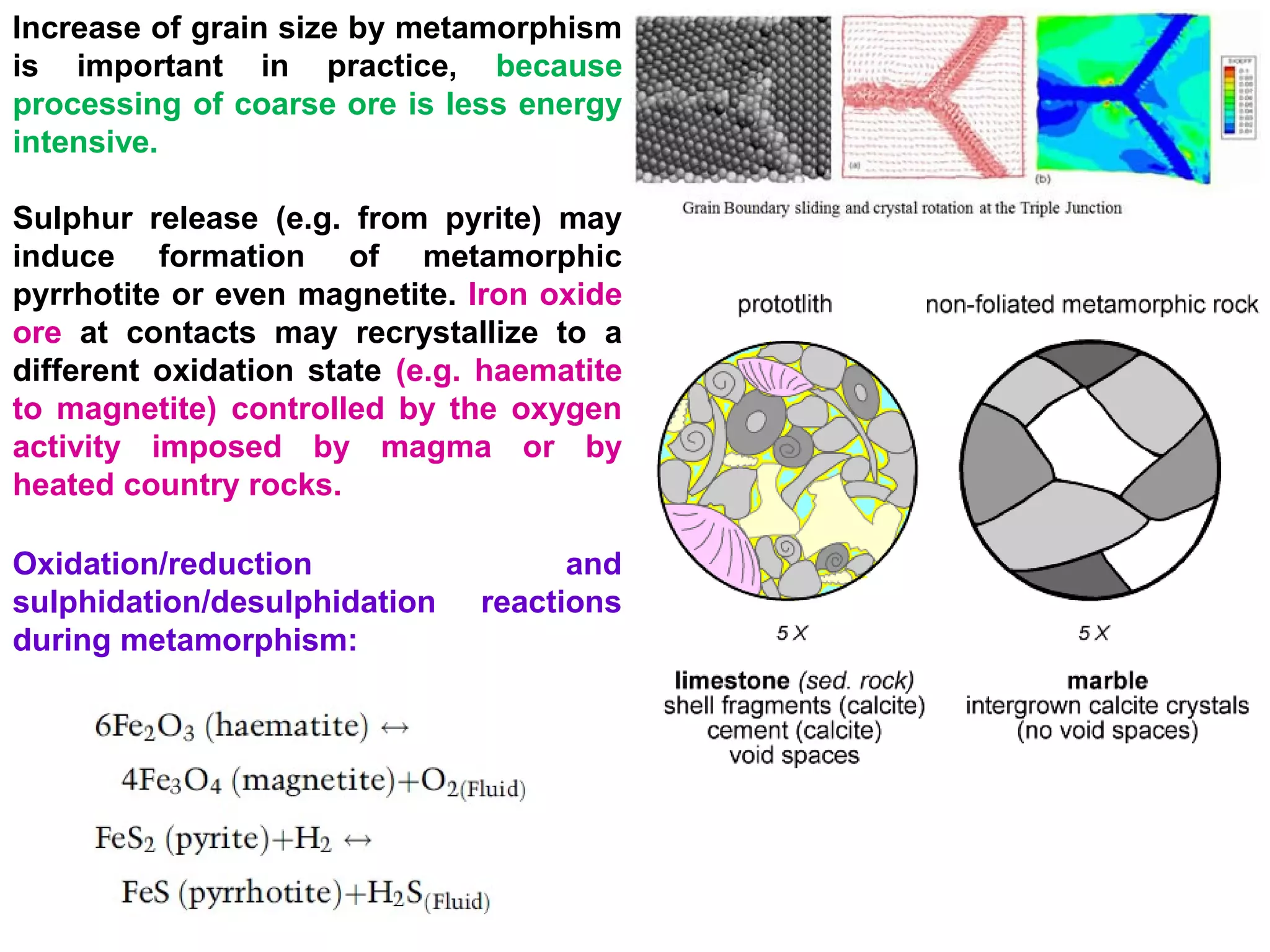 Economic geology - Metamorphic ore deposits | PPT