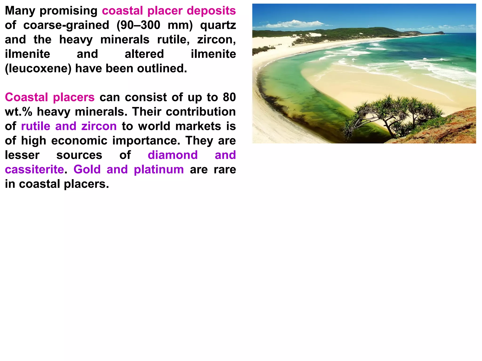 Economic geology - Sedimentary ore deposits | PPT