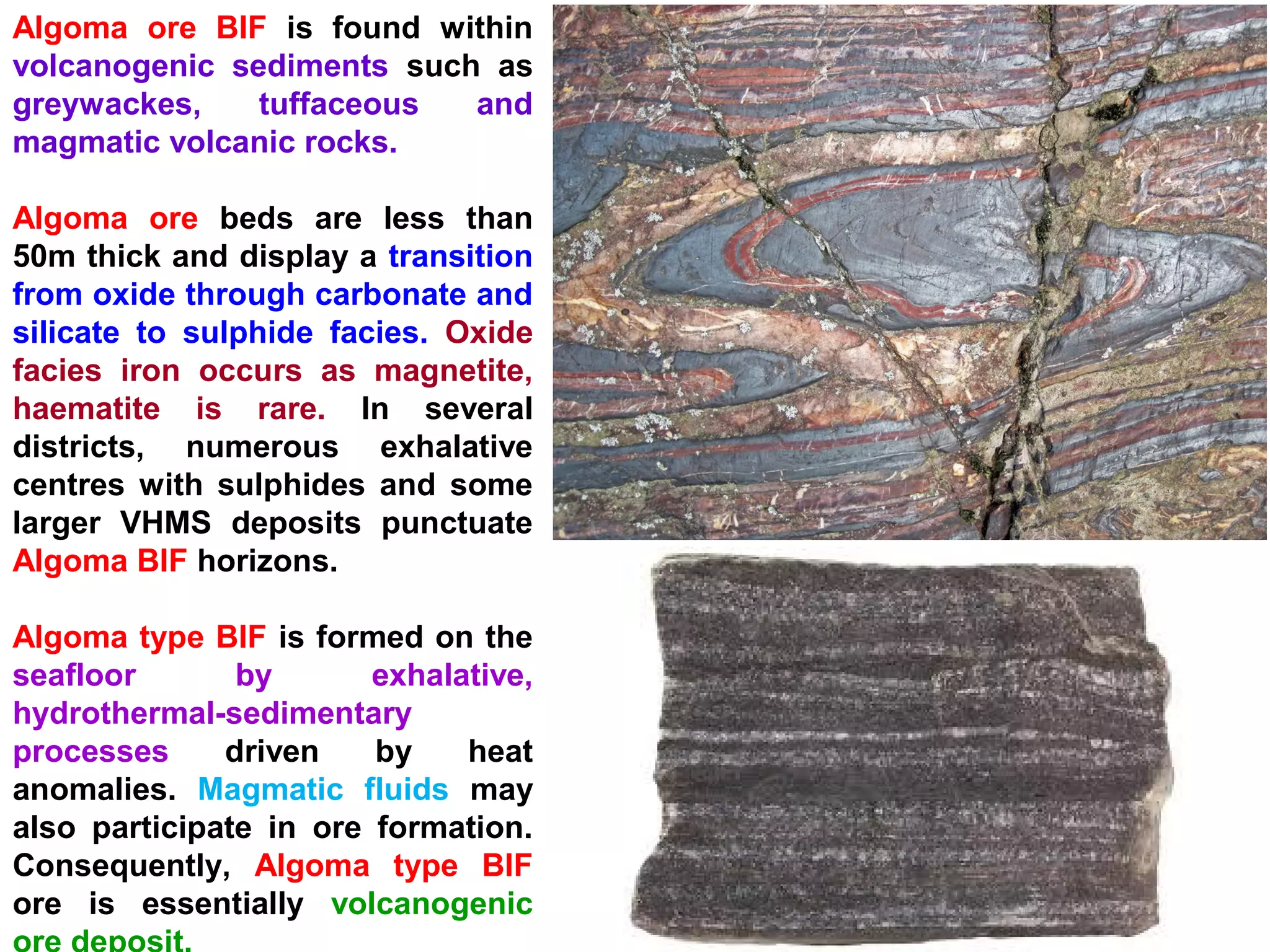 Economic geology - Sedimentary ore deposits | PPT
