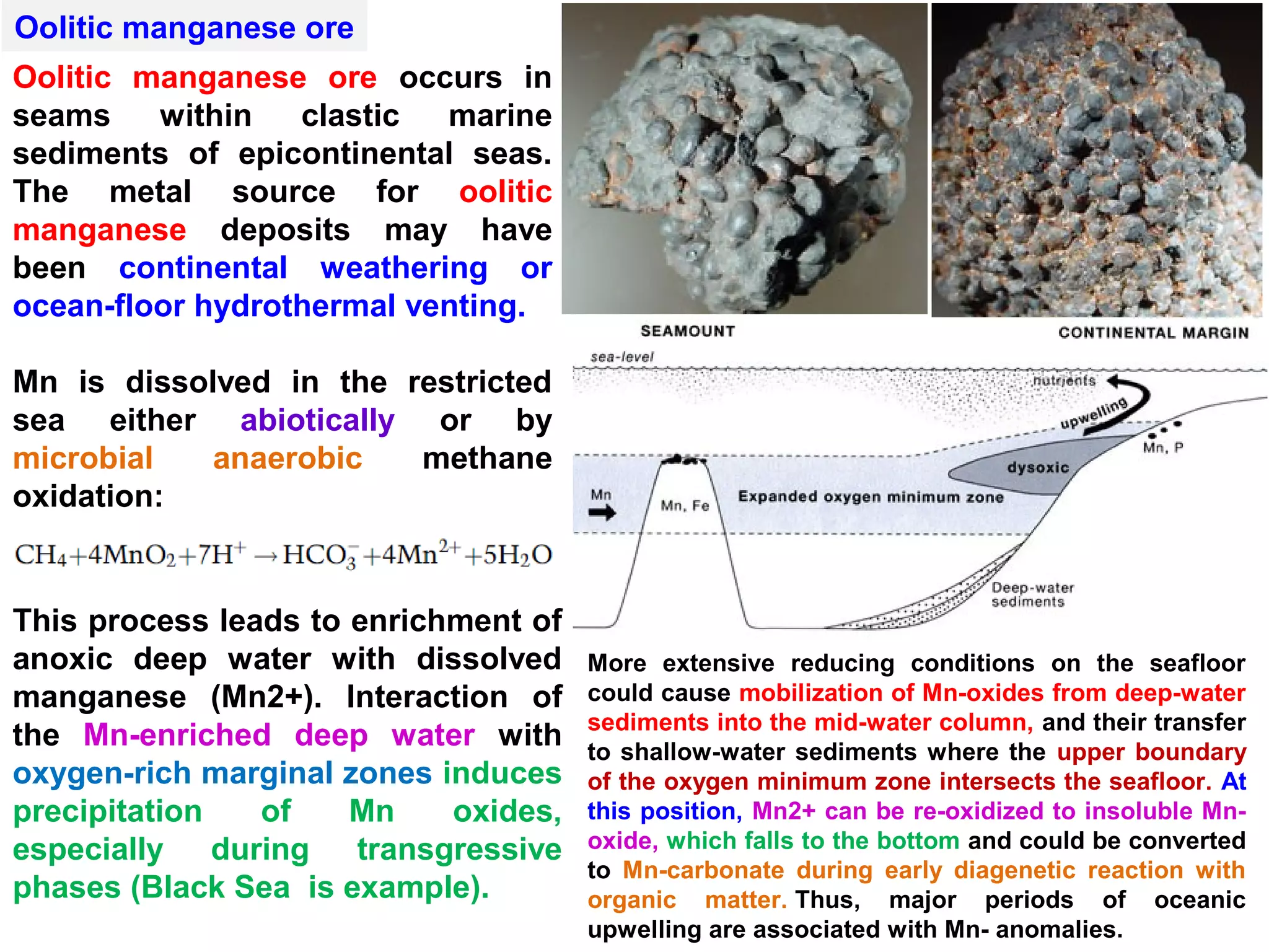 Economic geology - Sedimentary ore deposits | PPT