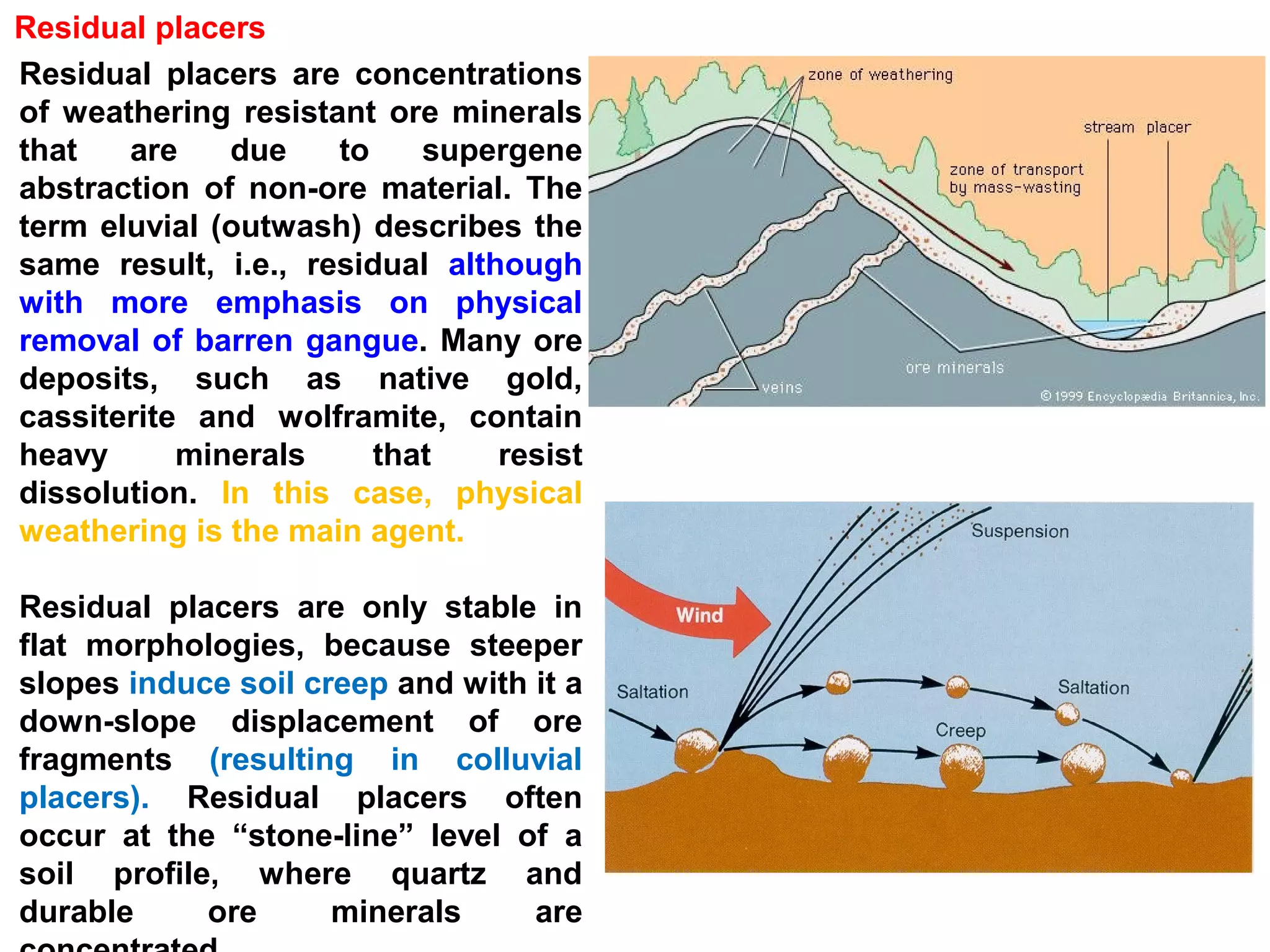 Economic geology - Supergene ore deposits | PPT