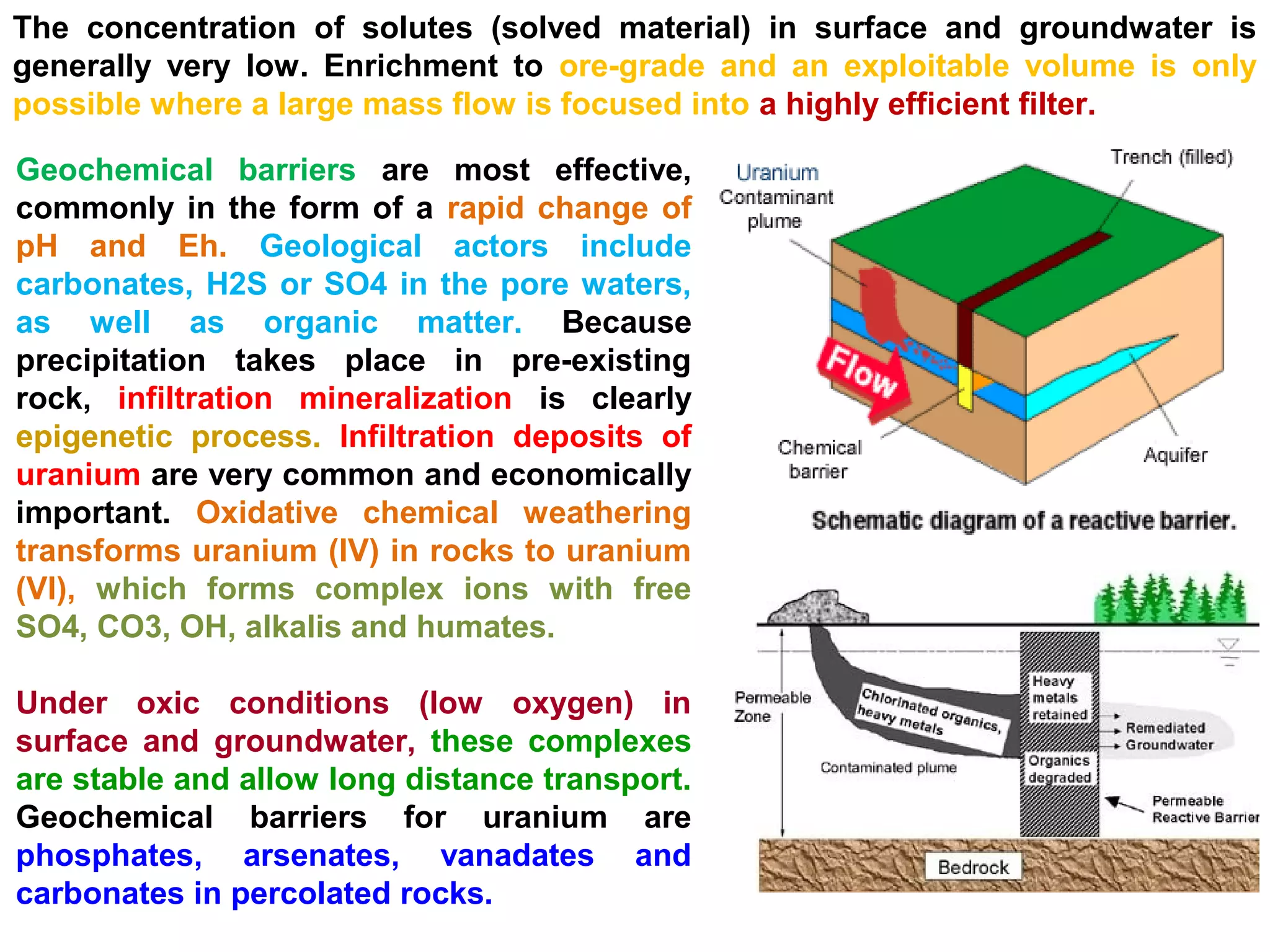Economic geology - Supergene ore deposits | PPT