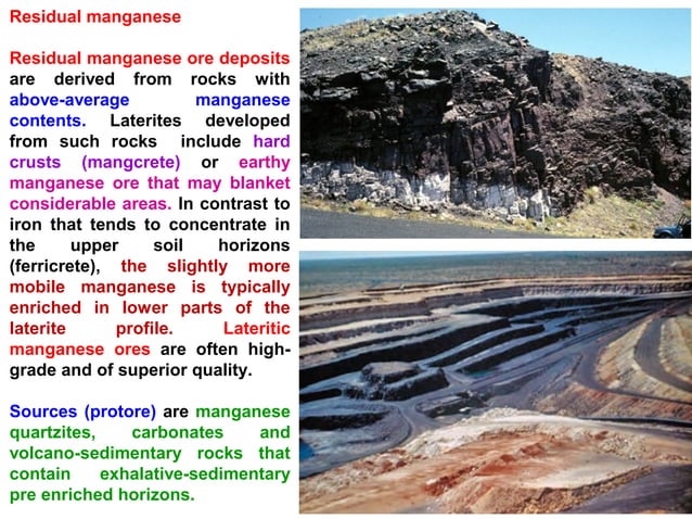 Economic geology - Supergene ore deposits | PPT