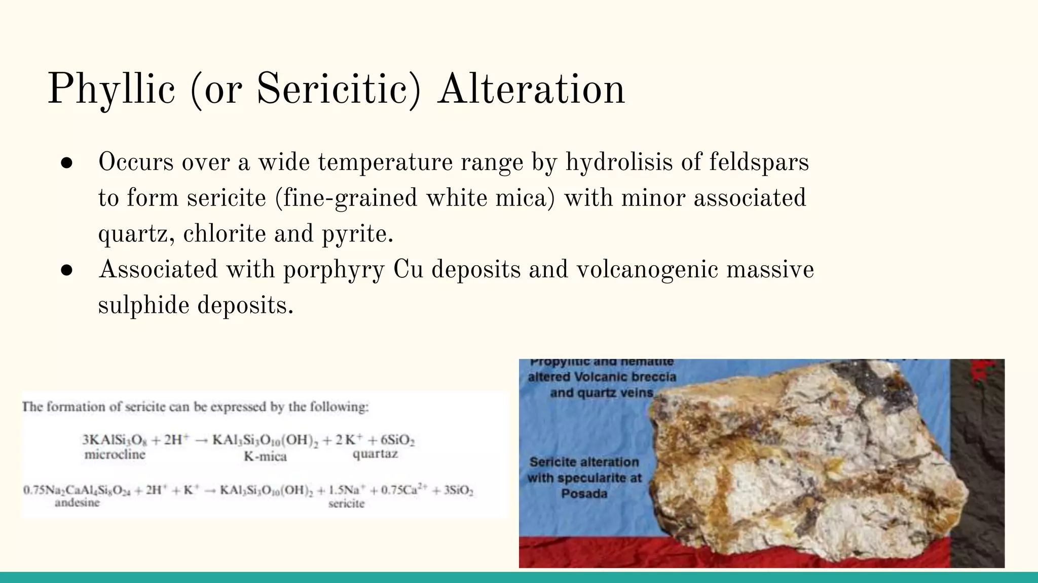 Wall Rock Alteration | PPTX