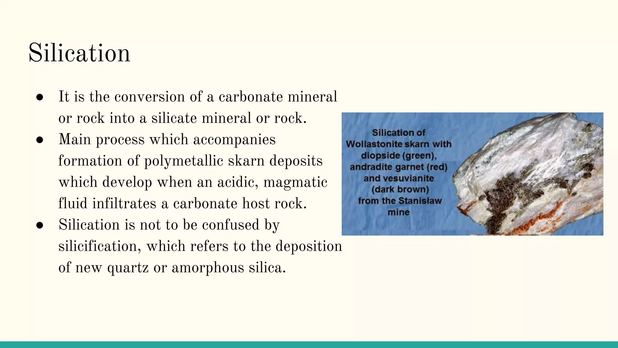 Wall Rock Alteration | PPTX