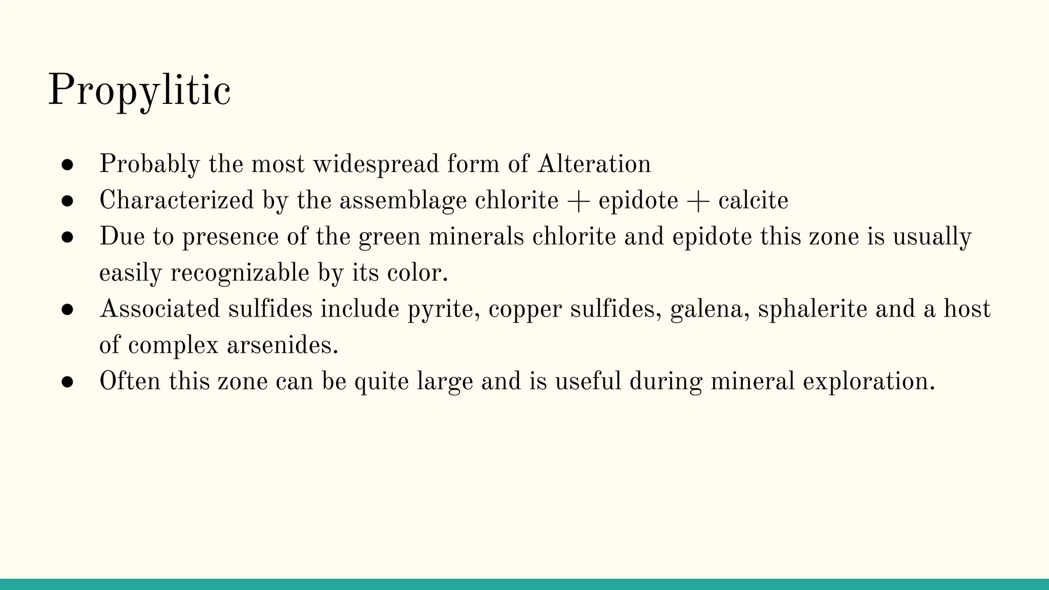 Wall Rock Alteration | PPTX