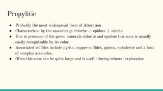 Wall Rock Alteration | PPTX