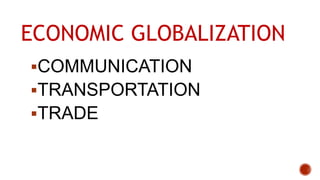 Economic globalization | PDF