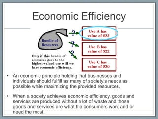 Economic goals | PPTX