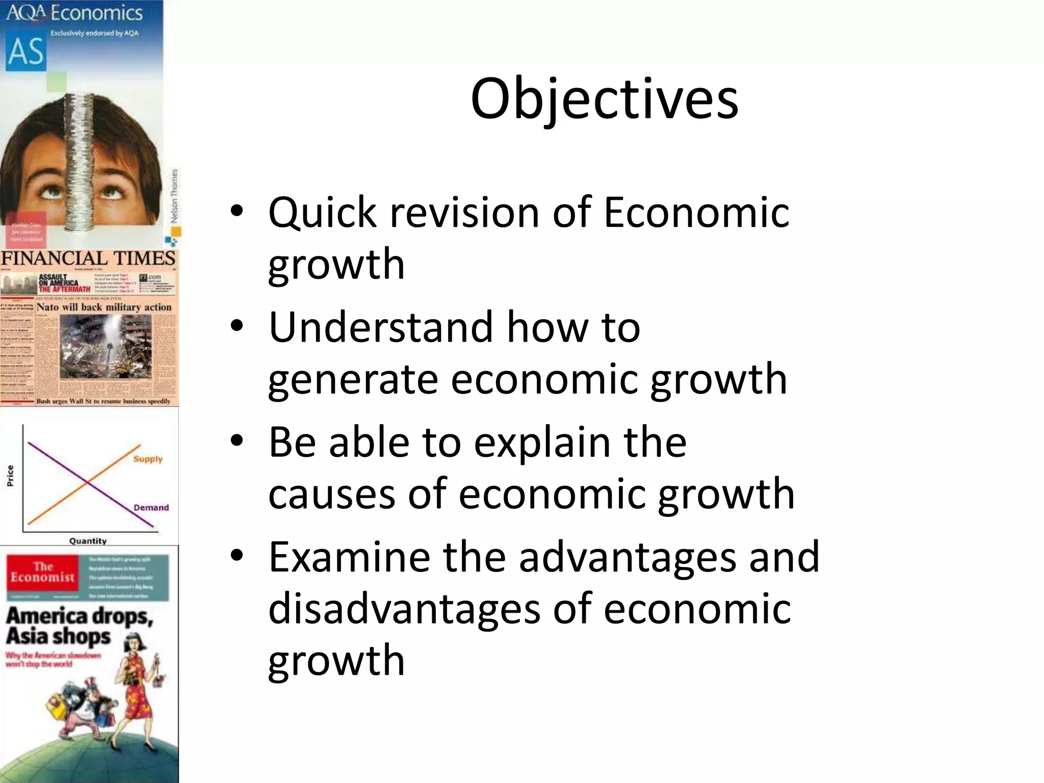 Economic growth | PPTX
