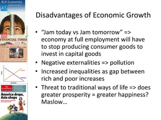 Economic growth | PPTX