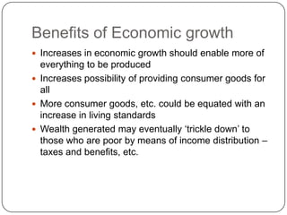 Economic growth | PPT