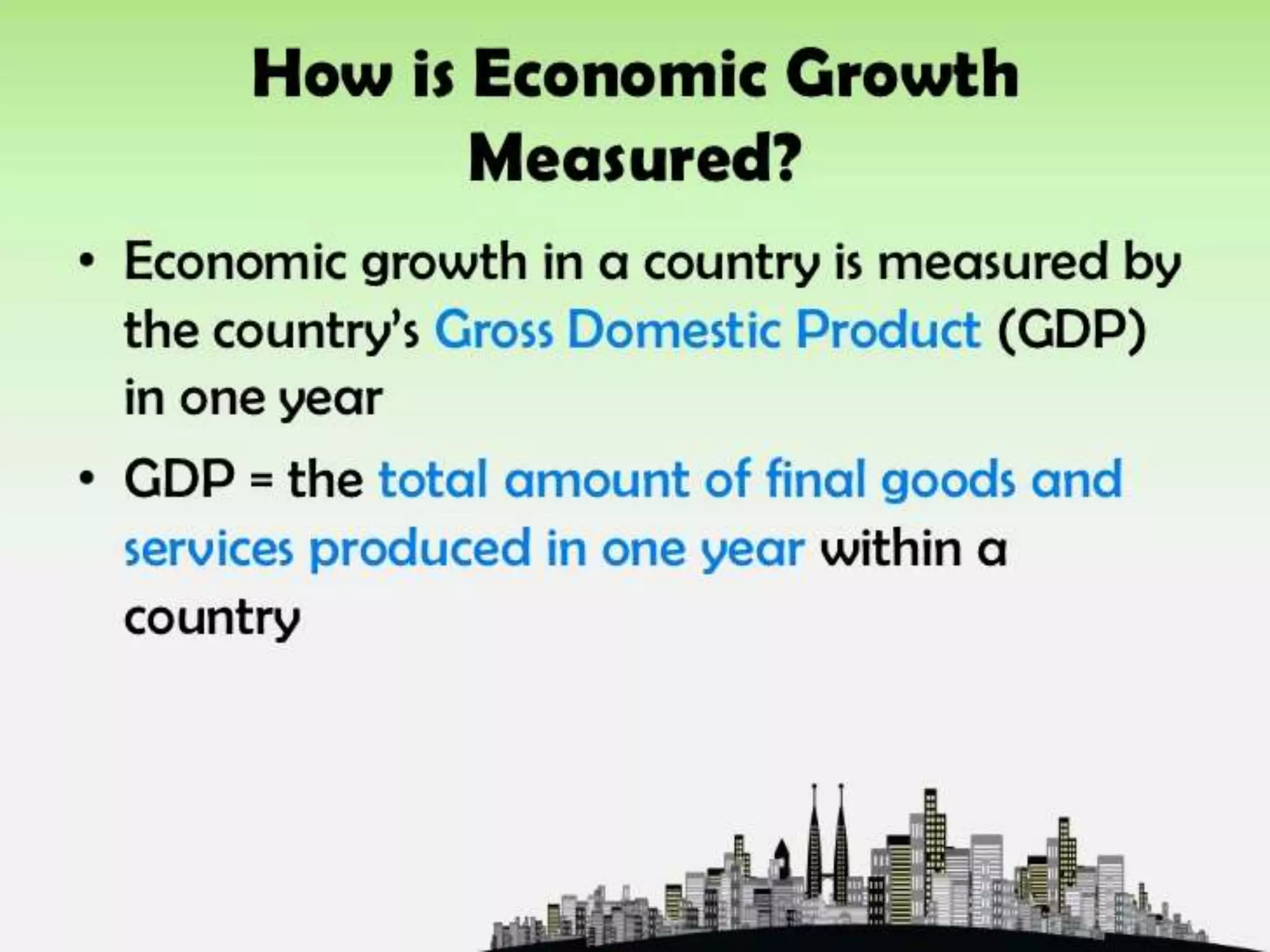 Economic growth & factors affecting economic growth | PPT